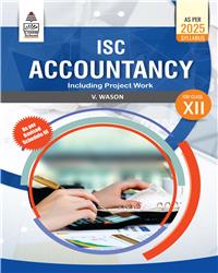 ISC Accountancy for Classes XI-XII | S Chand Publishing