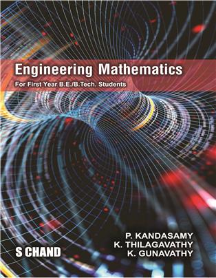 Engineering Mathematics For First Year B.E./B.Tech. Students (For Kongu ...