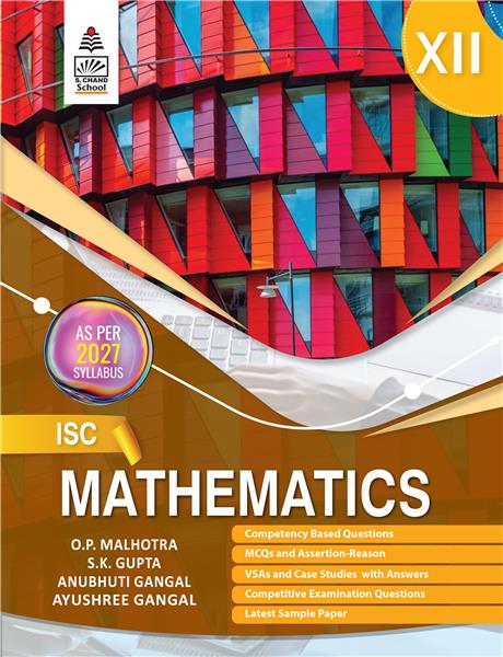 ISC Mathematics XII | S.Chand Publishing