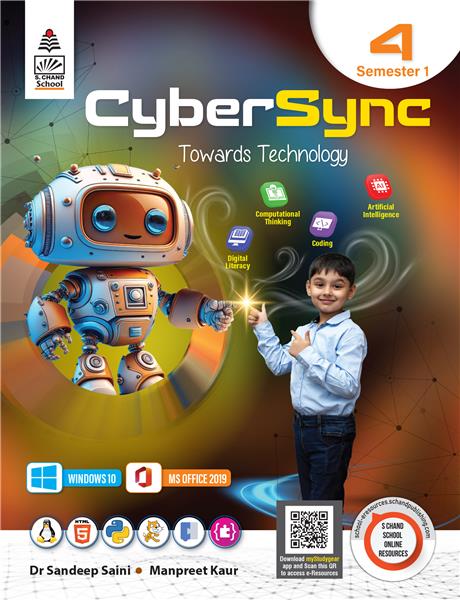 CyberSync—Towards Technology 4 Semester 1 | S.Chand Publishing