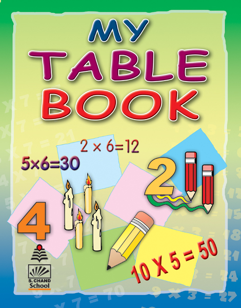My Table Book By S. Chand
