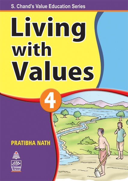 Living with Values Book-4 By Pratibha Nath