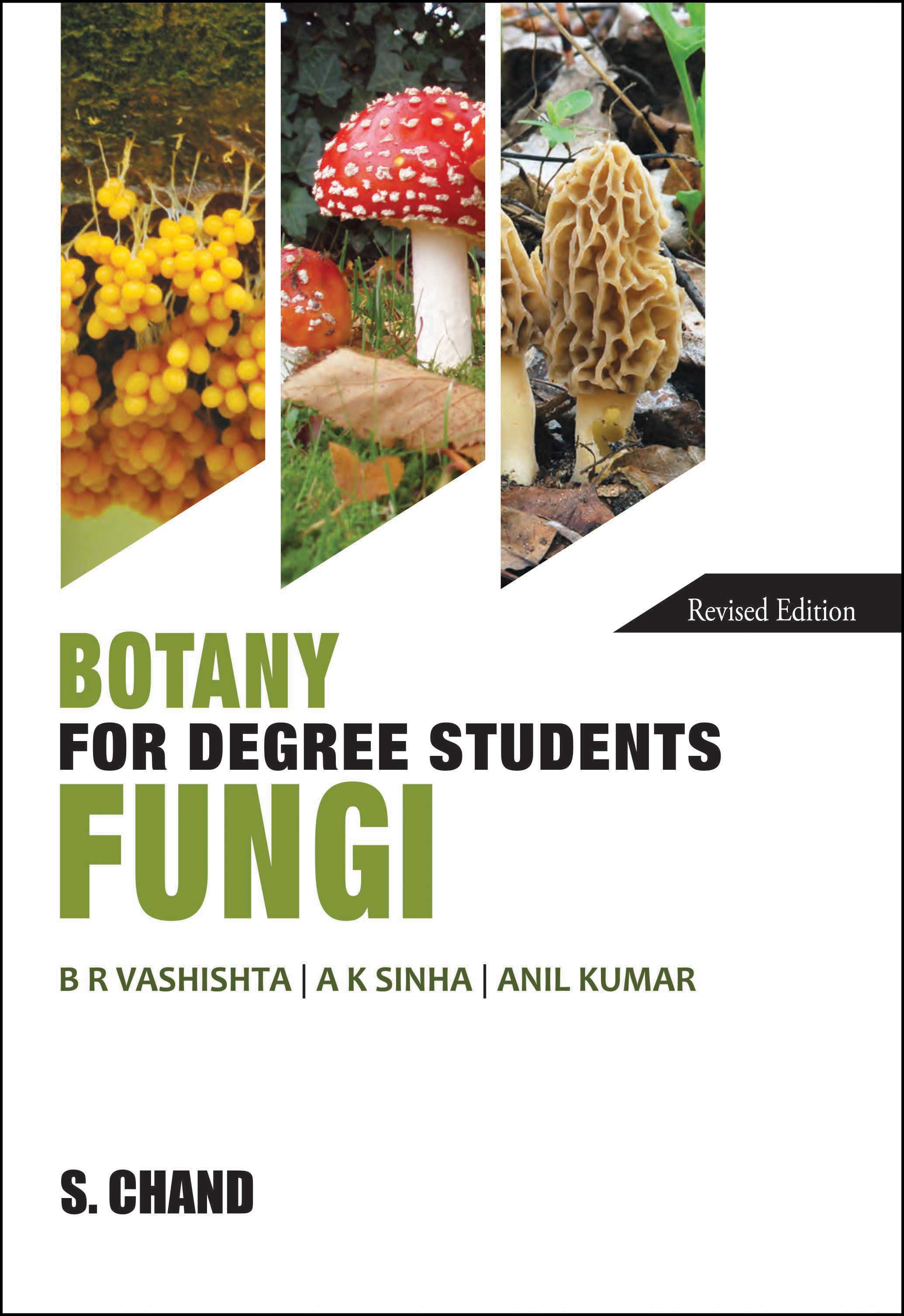 BOTANY FOR DEGREE STUDENTS FUNGI By B R Vashishta