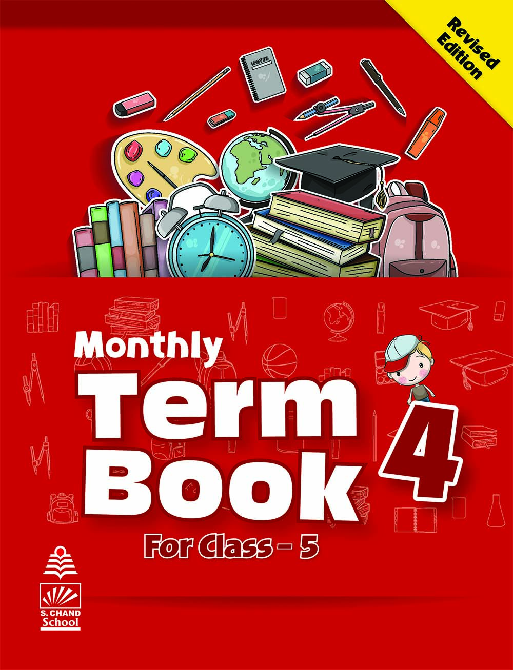Monthly Term Book Class 5 Term 4, Revised Edition By Anubhuti Gangal