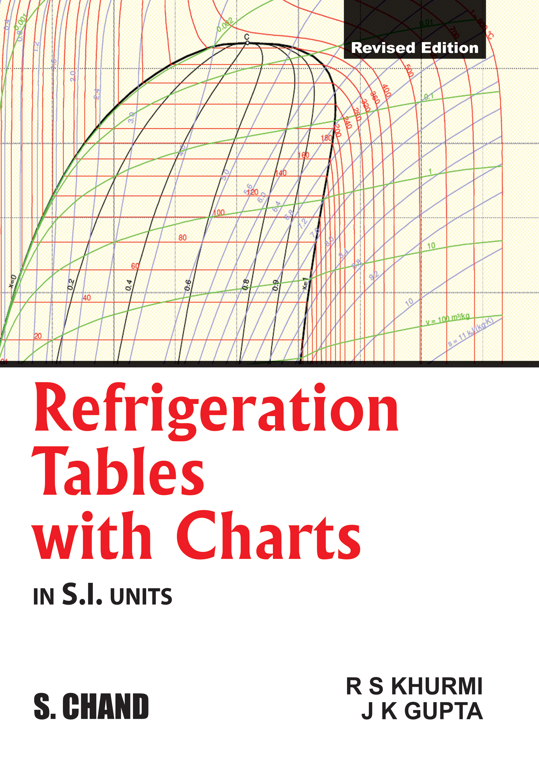 Refrigeration Tables With Charts By J. K. Gupta